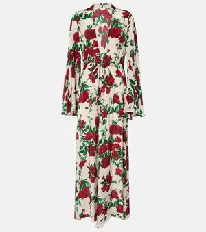 ALEXANDRA MIRO Chloe Floral Gown - Multicoloured