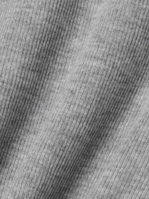 Khaite Tania Ribbed Wool-blend V-neck Top