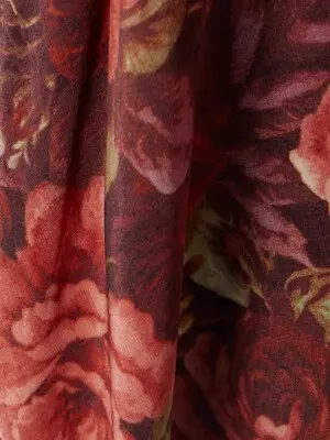 Faithfull The Brand Zelie Floral-print Silk Maxi Dress