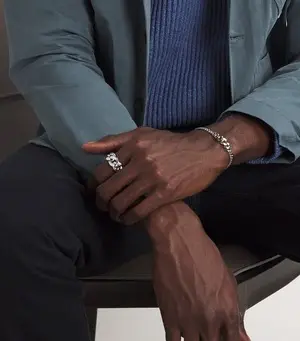 Tom Wood Sterling Dean Ring