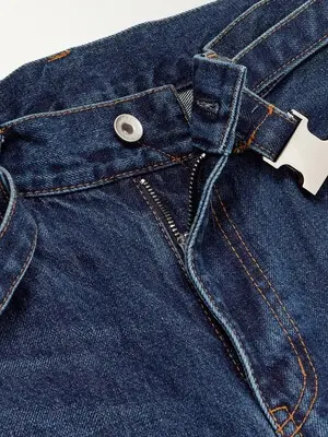 Sacai Belted Bootcut Jeans