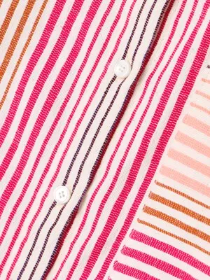 LEMLEM Mariam Striped Cotton-blend Shirt