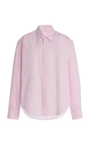 Comme Si La Classica Cotton Poplin Shirt - Light Pink