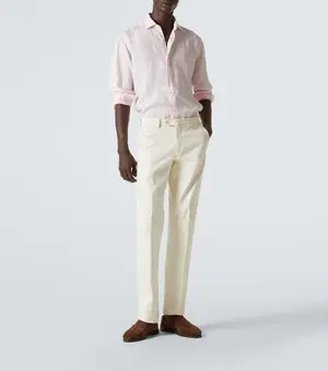 Fedeli Linen Oxford Shirt