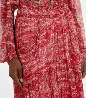 MARANT ETOILE Veronique Chiffon Maxi Skirt