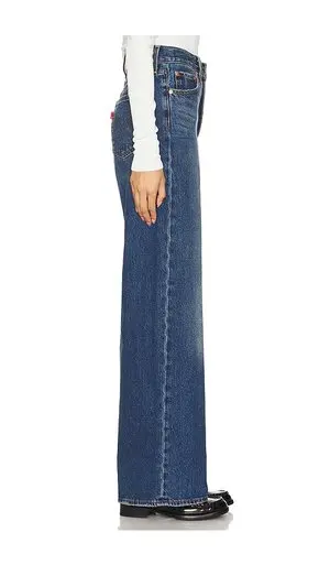 LEVI'S Ribcage Wide Leg Jeans In . Also - Blue