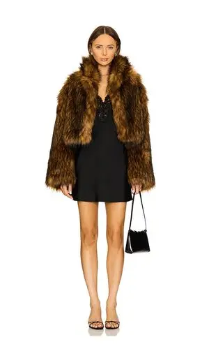 Adrienne Landau Teddy Bomber Jacket