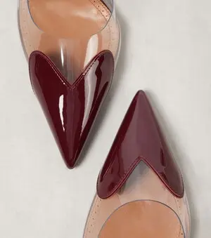 Alaïa Le Cour 90 Slingback Pumps - Red
