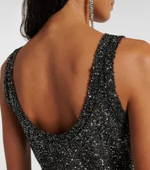 Alessandra Rich Sequined Minidress