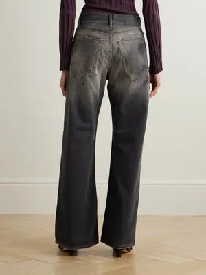 Acne Studios 2021 Distressed Wide-leg Jeans