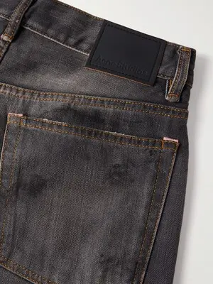 Acne Studios 2021 Distressed Wide-leg Jeans