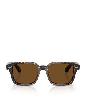 Oliver Spencer Acetate Errisson Sun Sunglasses - Brown