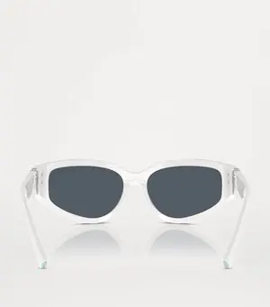 Tiffany & Co. Acetate Oval Sunglasses