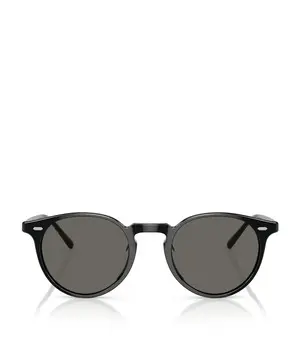 Oliver Spencer Oliver Peoples Acetate N.02 Sun Sunglasses Black
