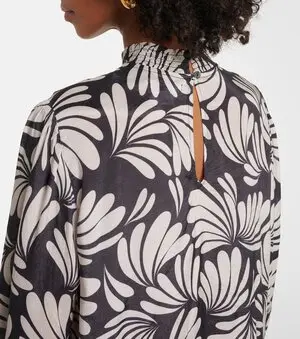 Velvet By Graham & Spencer Leonie Printed Blouse