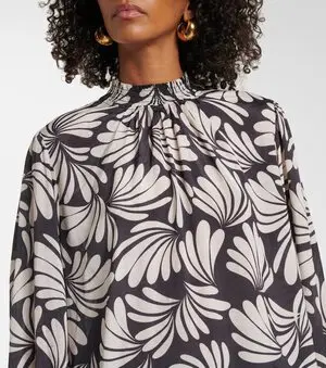 Velvet By Graham & Spencer Leonie Printed Blouse
