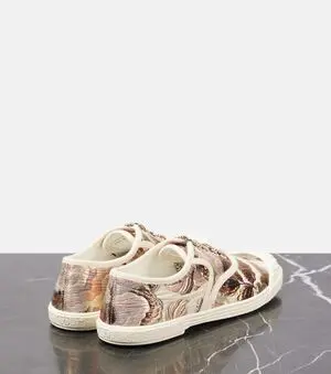 Valentino Garavani Bay Bay Jacquard Sneakers - Multicoloured
