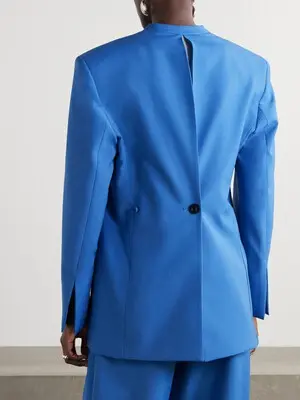 ESSE STUDIOS Homme Double-breasted Oversized Woven Blazer