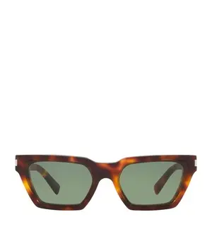Saint Laurent Saint Laurent Acetate Sunglasses Brown