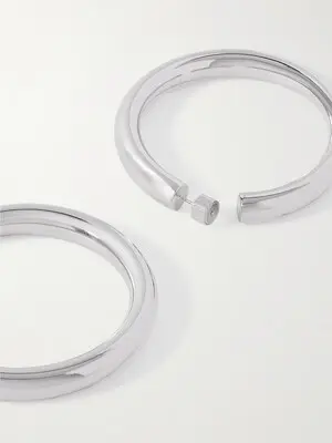 JENNIFER FISHER Plated Hoop Earrings