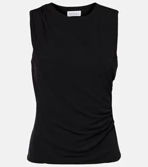 Velvet By Graham & Spencer Tabbi Jersey Top - Black