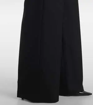 Rebecca Vallance Eclipse Wide-leg Wool Blend Trousers