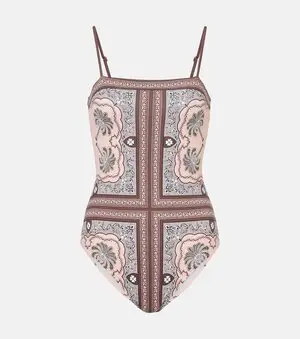 La DoubleJ Elle Printed One-piece Swimsuit - Multicoloured