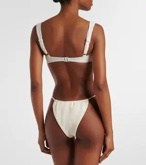 Faithfull The Brand Emily Ruched Bikini Top