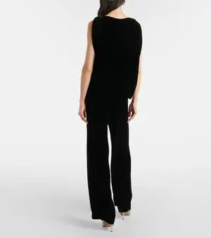 Velvet By Graham & Spencer Adelle Top With Embellished Shoulders
