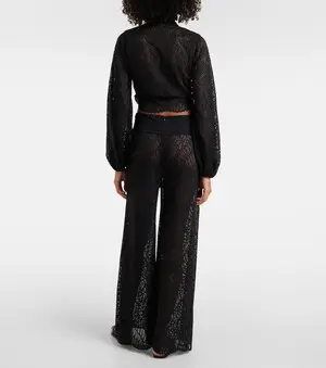 ALEXANDRA MIRO Tabitha Lace Top - Black