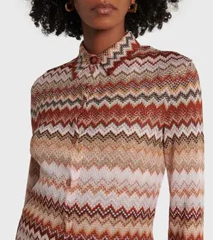 Missoni Zigzag Lame Shirt