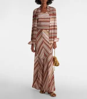 Missoni Zigzag Lame Shirt