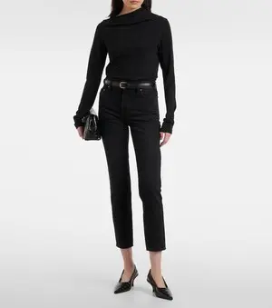 TOTEME Draped Jersey Top