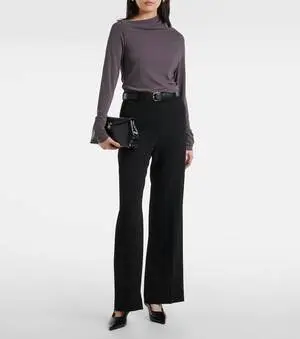 TOTEME Draped Jersey Top