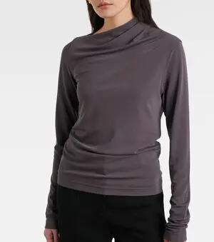 TOTEME Draped Jersey Top