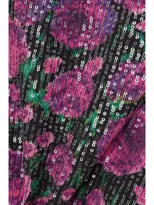 ROTATE BY BIRGER CHRISTENSEN Rosita Open-back Sequin Mini Dress