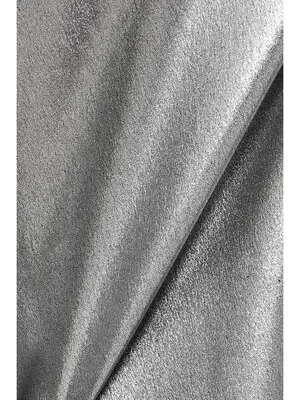 ROTATE BY BIRGER CHRISTENSEN Metallic Stretch-satin Mini Dress