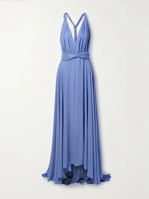 Nervi Wanda Belted Gown - Blue