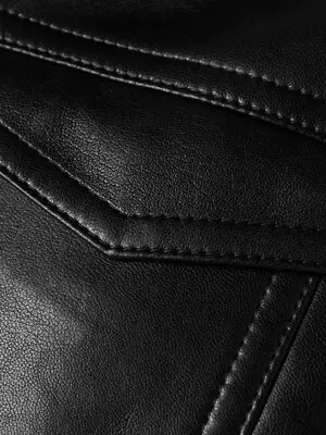 Nanushka Rocio Leather And Faux Leather Jacket