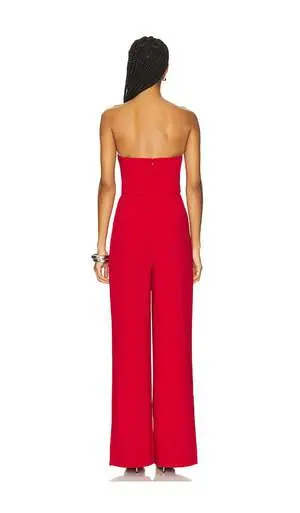 LOVERS AND FRIENDS Ketchum Strapless Wide-leg Jumpsuit
