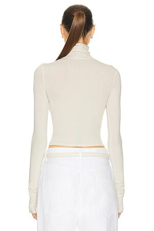 HELSA Jersey Long Sleeve Turtleneck