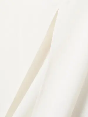 Michael Lo Sordo Draped Silk-faille Gown