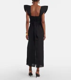 Johanna Ortiz Ruffled Midi Dress