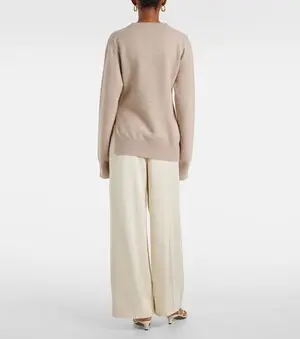 JIL SANDER Wool And Cashmere Crew Neck Sweater