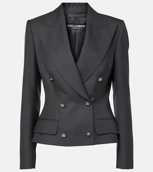 Dolce & Gabbana Melange Girgi Wool Blazer
