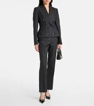 Dolce & Gabbana Melange Girgi Wool Blazer