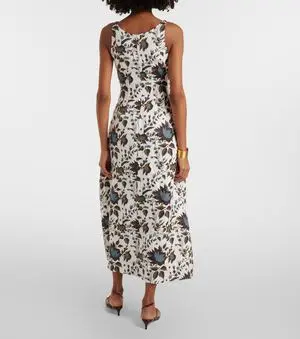 Faithfull The Brand Printed Linen Maxi Dress