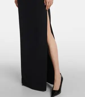 David Koma Embellished Cady Gown