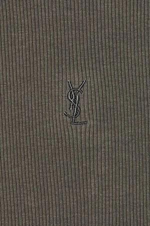 Saint Laurent Embroidered Tank Top