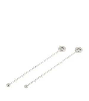 Christofle Stainless Steel Oh De Cocktail Stirrers